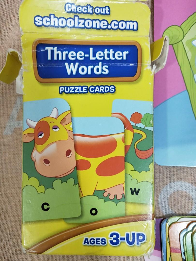 Three Letter Word Puzzle Hobbies Toys Books Magazines Children s three-letter-word-puzzle-hobbies-toys-books-magazines-children-s
