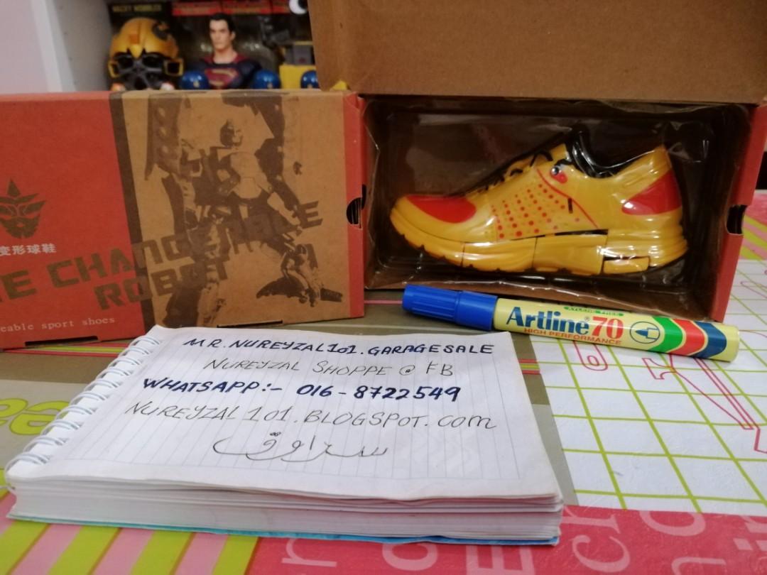 TRANSFORMERS Robot Shoe NOS, Hobbies & Toys, Collectibles & Memorabilia ...