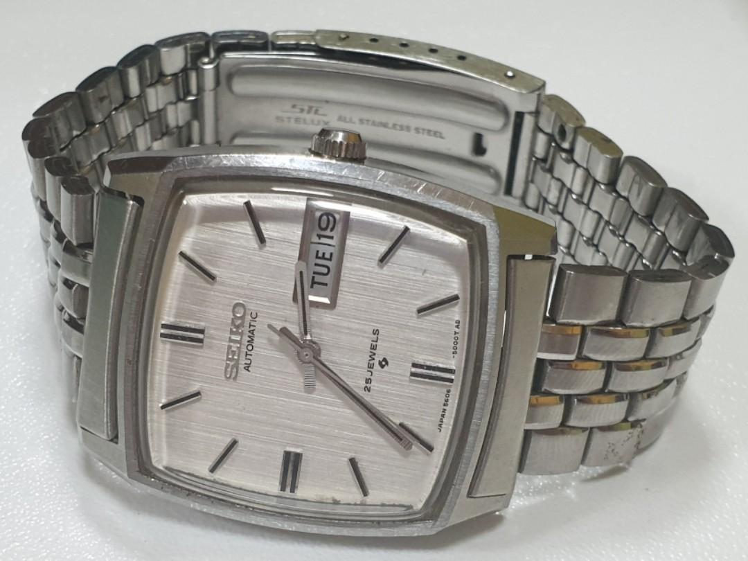 Vintage Rare Seiko TV Screen Automatic Watch, Men's Fashion, Watches ...