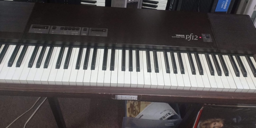Yamaha PF-12 Digital Piano 76-Key Weighted Action, Hobbies & Toys ...