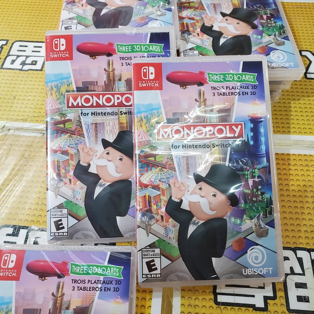 （沙田/旺角門市現貨）全新 Switch Monopoly 大富翁 Party Game, 電子遊戲, 電子遊戲, Nintendo 任天堂 ...