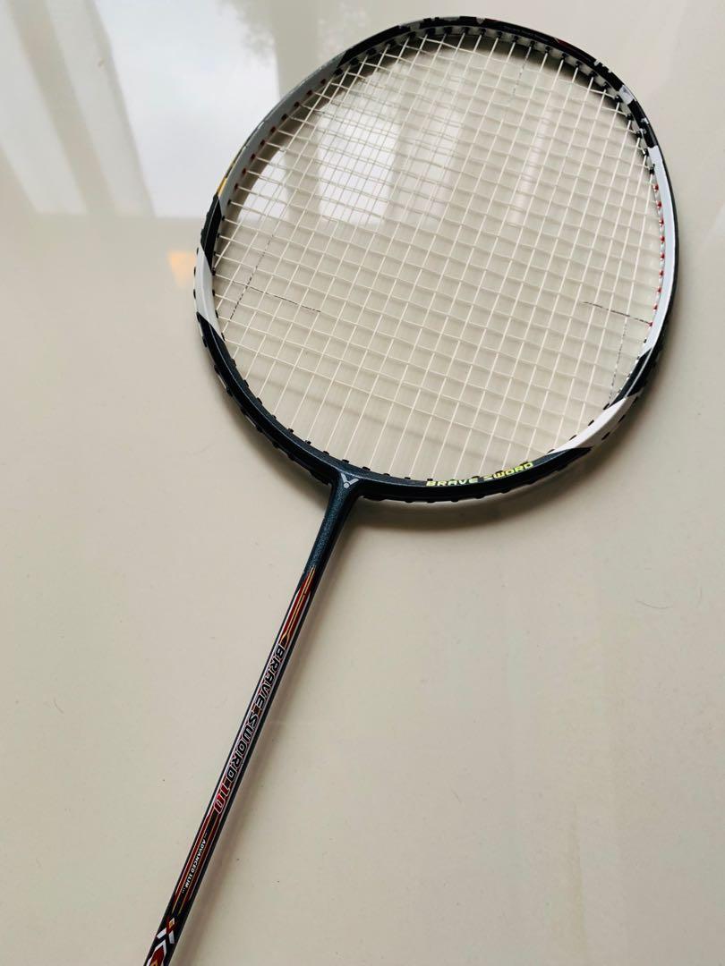 Badminton Racket victor Brave Sword 10, Sports Equipment, Sports ...