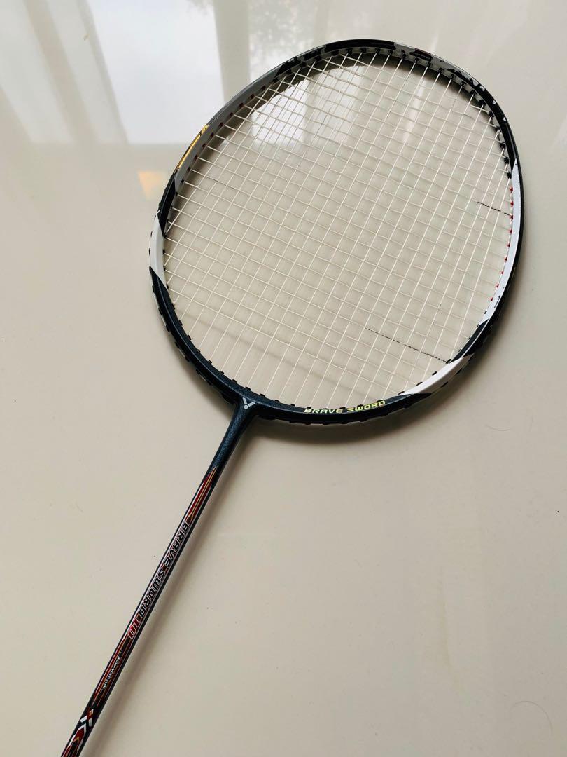 Badminton Racket victor Brave Sword 10, Sports Equipment, Sports ...