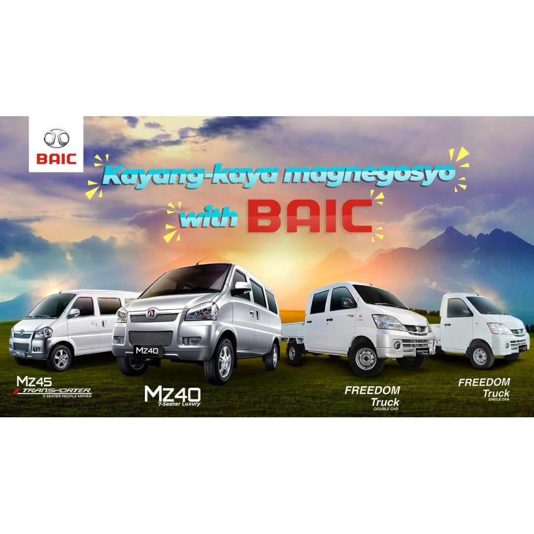 BAIC Freedom Utility Vehicle 5 Seater Double Cab Dropside, Cars for ...