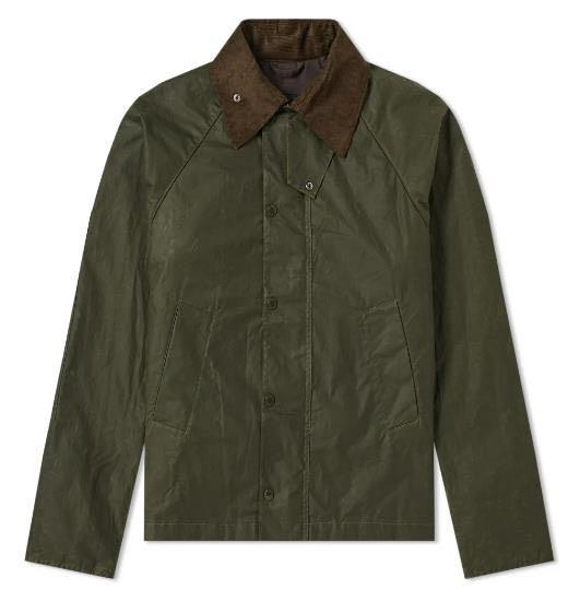 現貨BARBOUR X ENGINEERED GARMENTS GRAHAM WAX JACKET, 男裝, 外套及戶外衣服 - Carousell