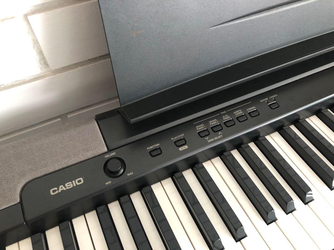 Casio digital piano CDP 100 with almost new adjustable bench, Hobbies ...