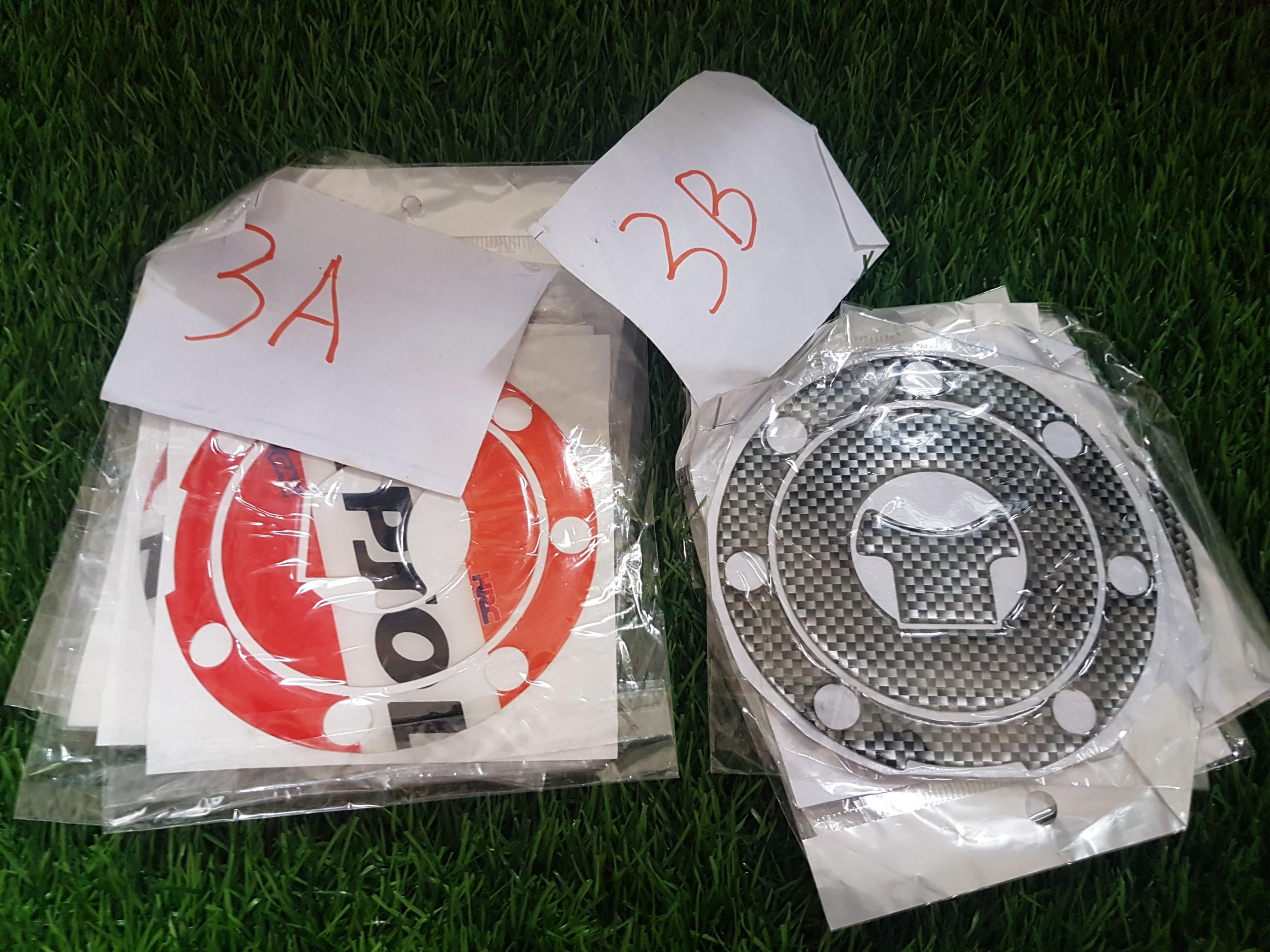 CB190R tank cap sticker, Motorcycles, Motorcycle Accessories on Carousell