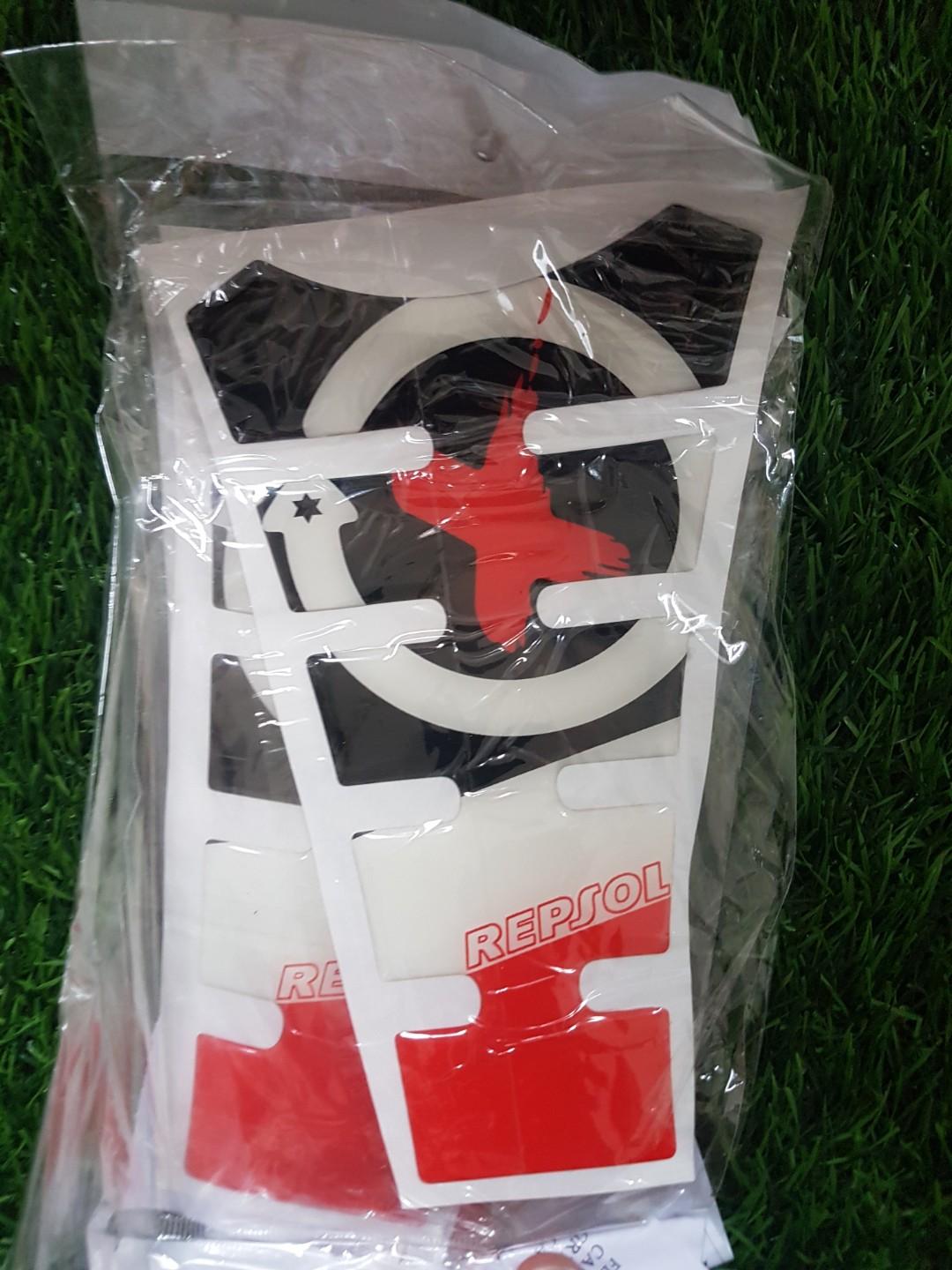 CB190R tank stickers, Motorcycles, Motorcycle Accessories on Carousell