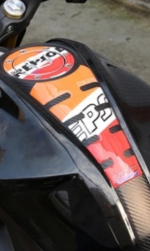 CB190R tank stickers, Motorcycles, Motorcycle Accessories on Carousell
