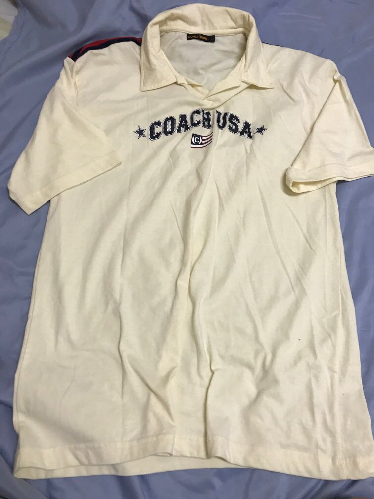 Coach polo shirt for men, Men's Fashion, Tops & Sets, Tshirts & Polo ...