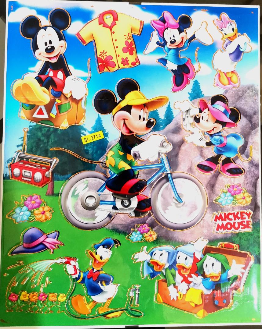 Cute Cartoon Stickers Kids Children Ready Stock 可爱卡通粘纸, Hobbies & Toys ...