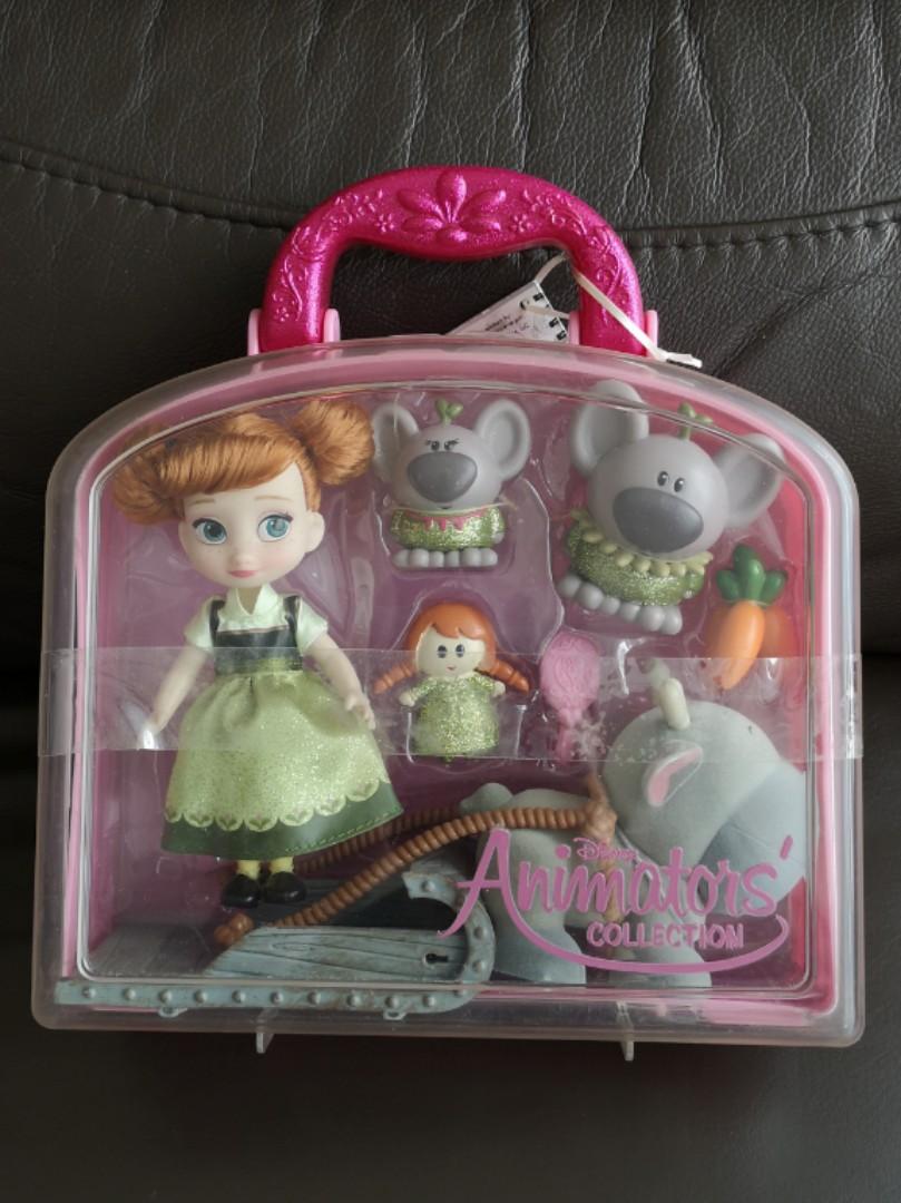 Disney Animators' Collection - Anna mini doll playset, Hobbies & Toys ...