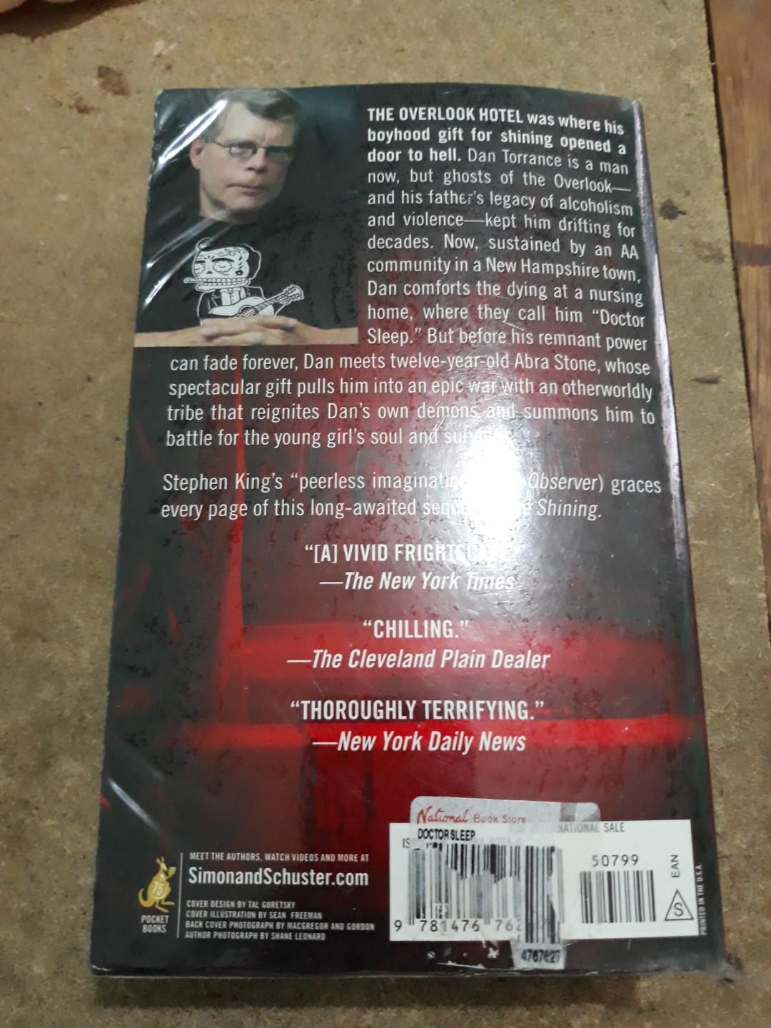 Doctor Sleep - Stephen King, Hobbies & Toys, Books & Magazines, Fiction ...