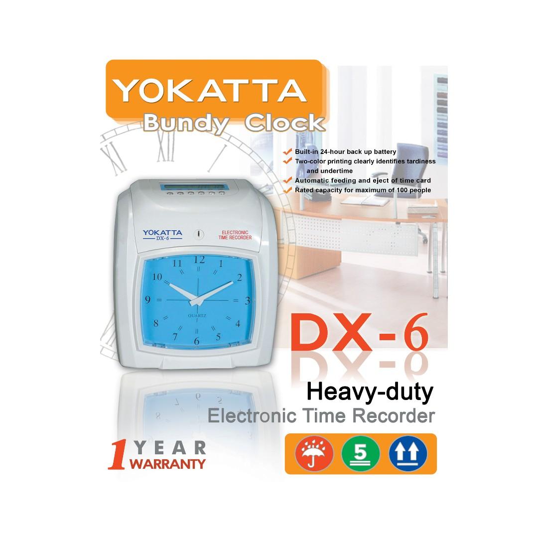 Electronic time recorder bundy clock biometric, Computers & Tech ...