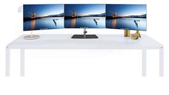 Eono Desk Triple Monitor Arm, Computers & Tech, Parts & Accessories ...