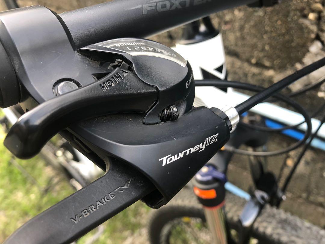 Foxter Powell 27.5 Mountain Bike MTB XC White, Sports Equipment ...