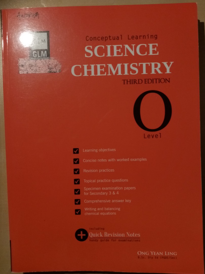GLM combined chemistry assessment book, Hobbies & Toys, Books ...