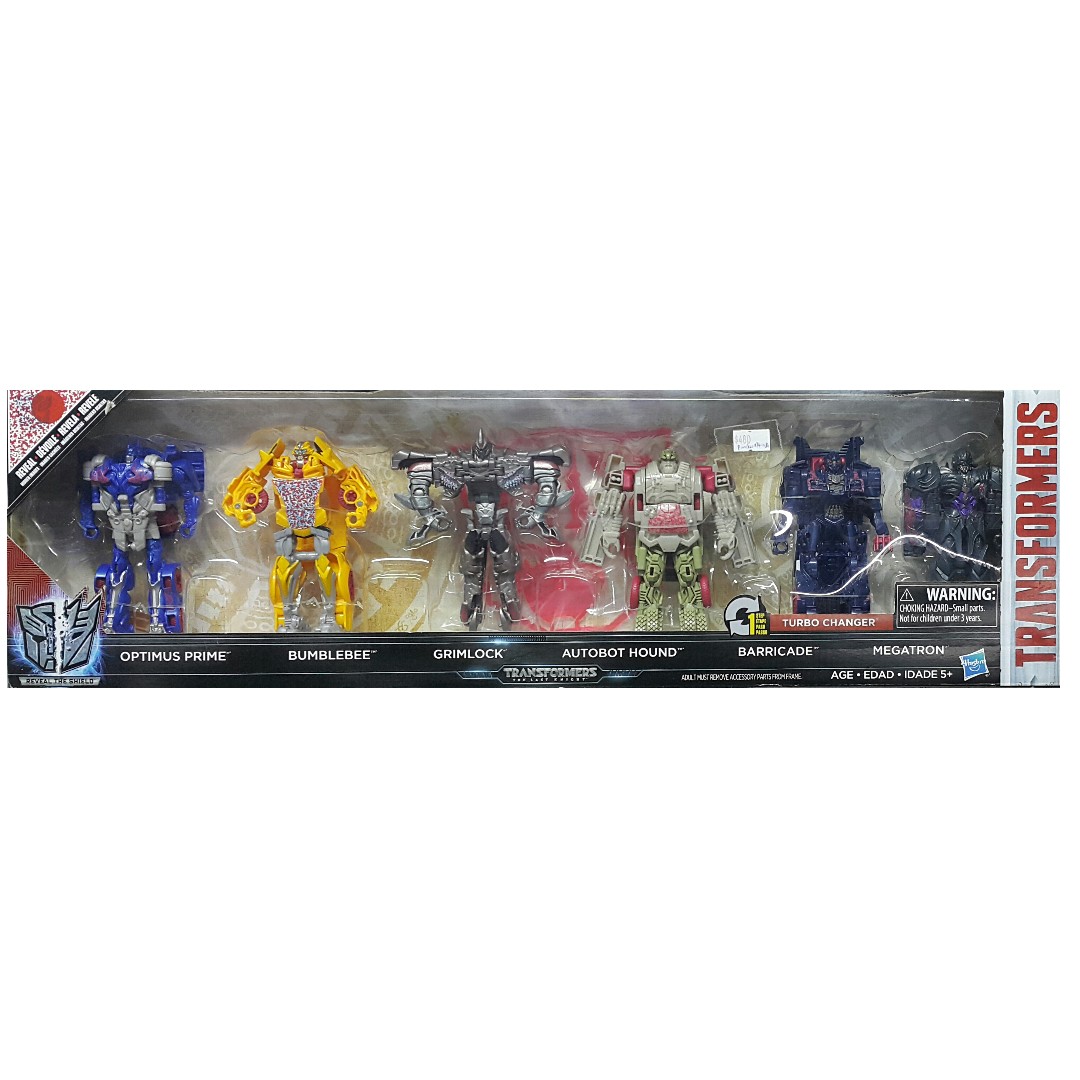 HASBRO 57591 變形金剛 終極戰士 柯柏文 大黃蜂 鋼鎖 探長 路障 麥加登 TRANSFORMERS THE LAST ...