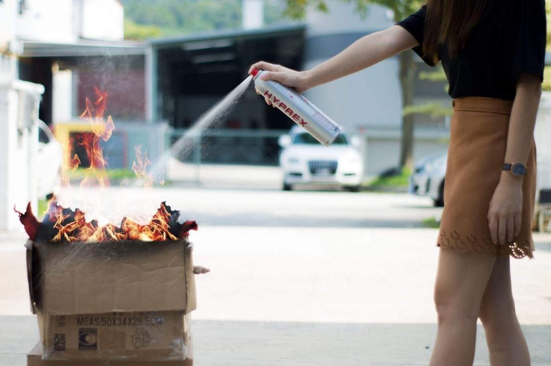 HYPREX FIRE EXTINGUISHER, Furniture & Home Living, Home Decor, Other ...