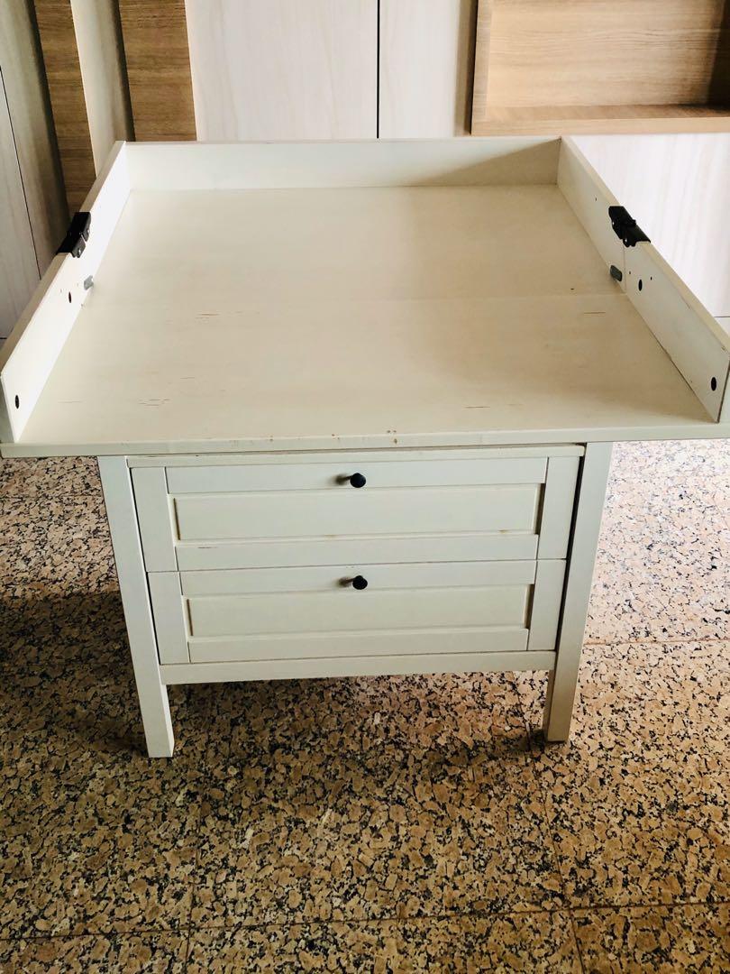 IKEA Changing Table, Furniture & Home Living, Furniture, Tables & Sets ...