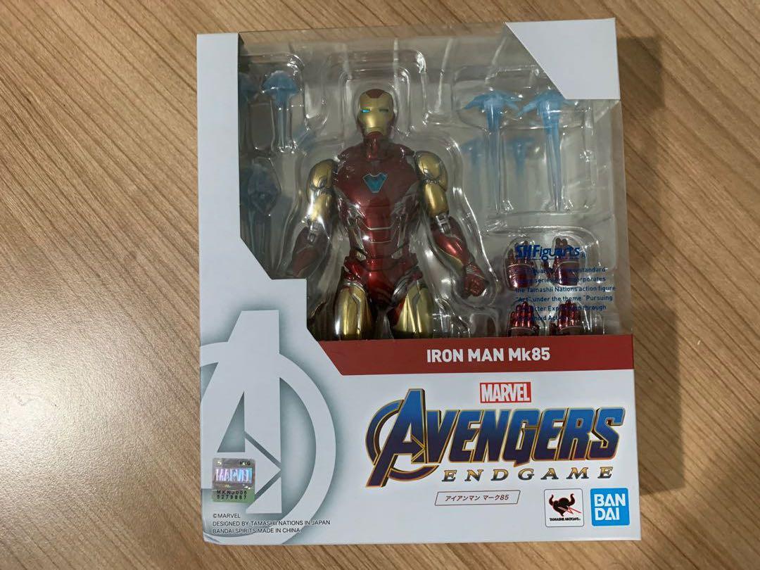 Ironman mark 85 mk85 Shf Bandai 行版 鋼鐵俠 連Takara Tony Nano Weapon SetA, 興趣及遊戲, 玩具 & 遊戲類 - Carousell