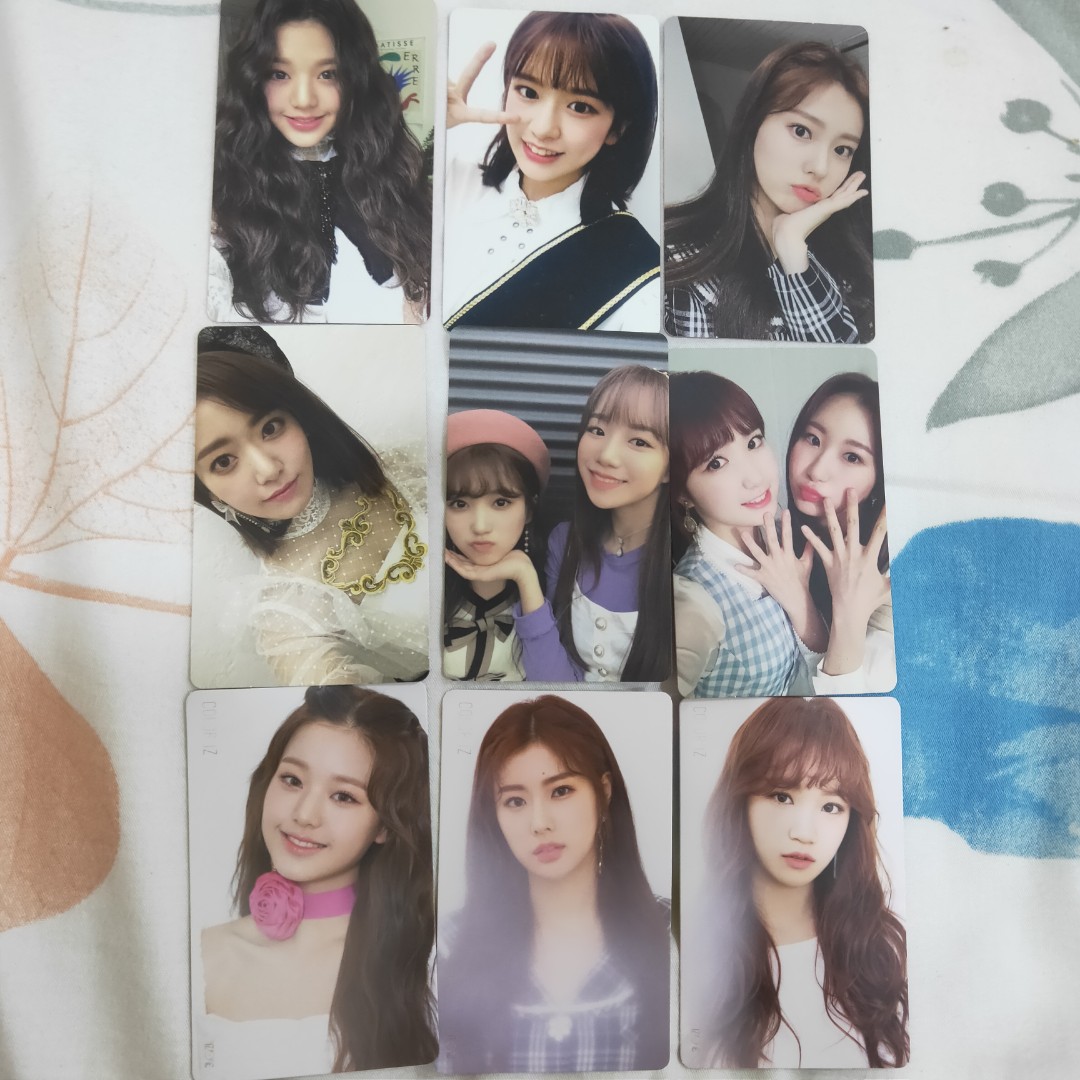 IZONE IZ*ONE Color*IZ PHOTOCARDS, Hobbies & Toys, Memorabilia ...
