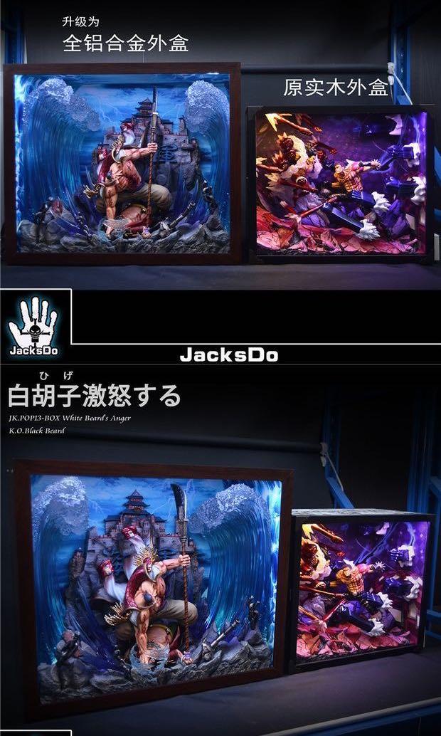 Jacksdo White Beard's Anger K.O Black Beard, Hobbies & Toys, Toys ...