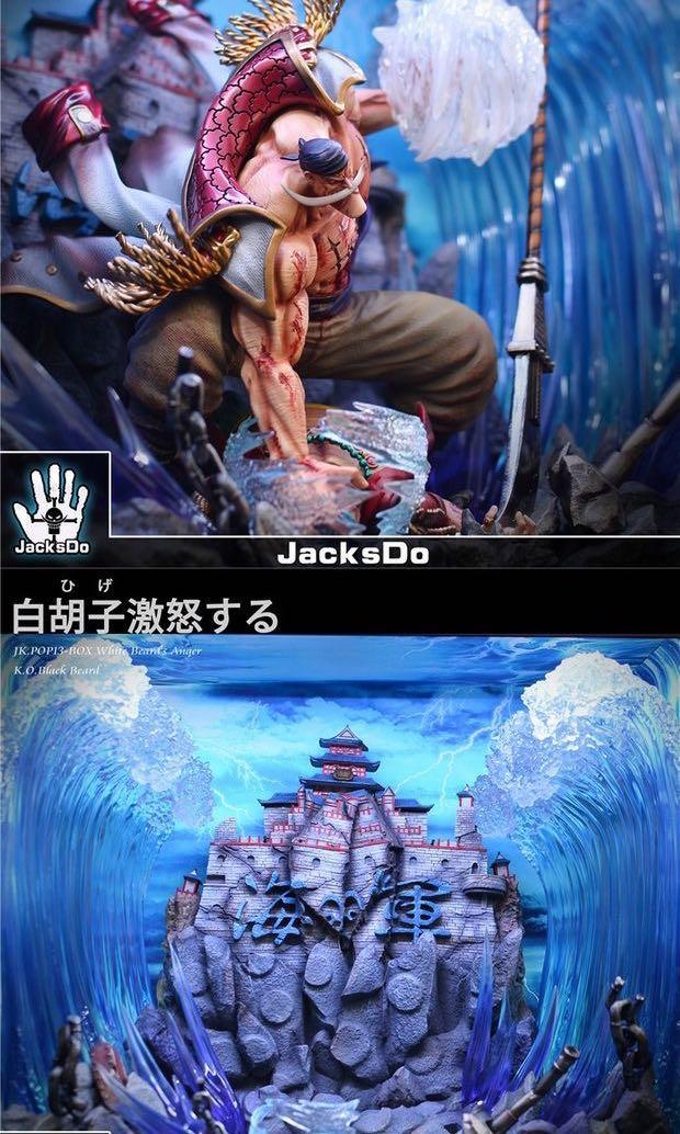 Jacksdo White Beard's Anger K.O Black Beard, Hobbies & Toys, Toys ...