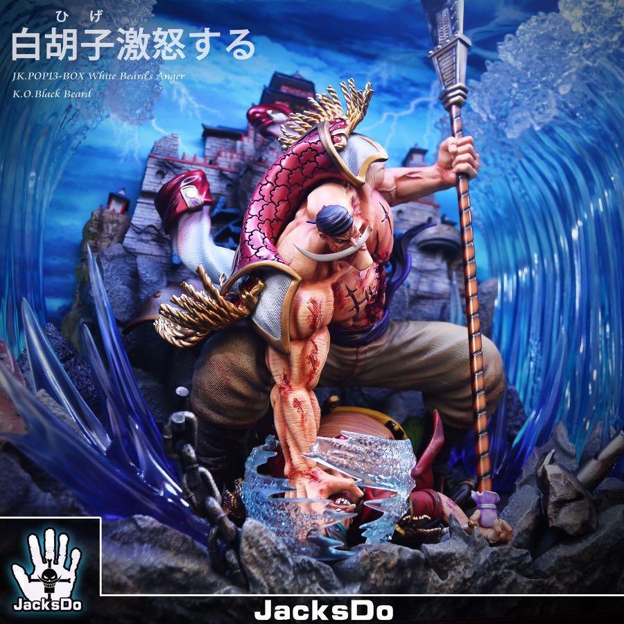 Jacksdo White Beard's Anger K.O Black Beard, Hobbies & Toys, Toys ...