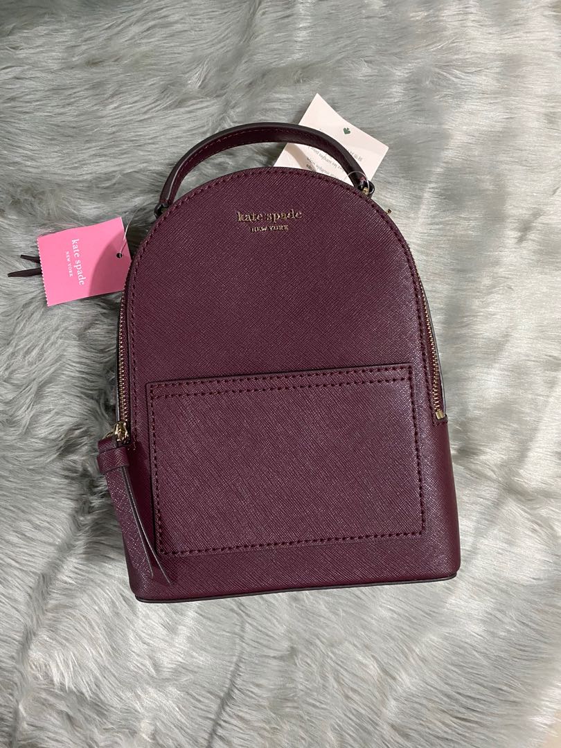 Kate Spade Mini Convertible Backpack Original, Women's Fashion, Bags ...