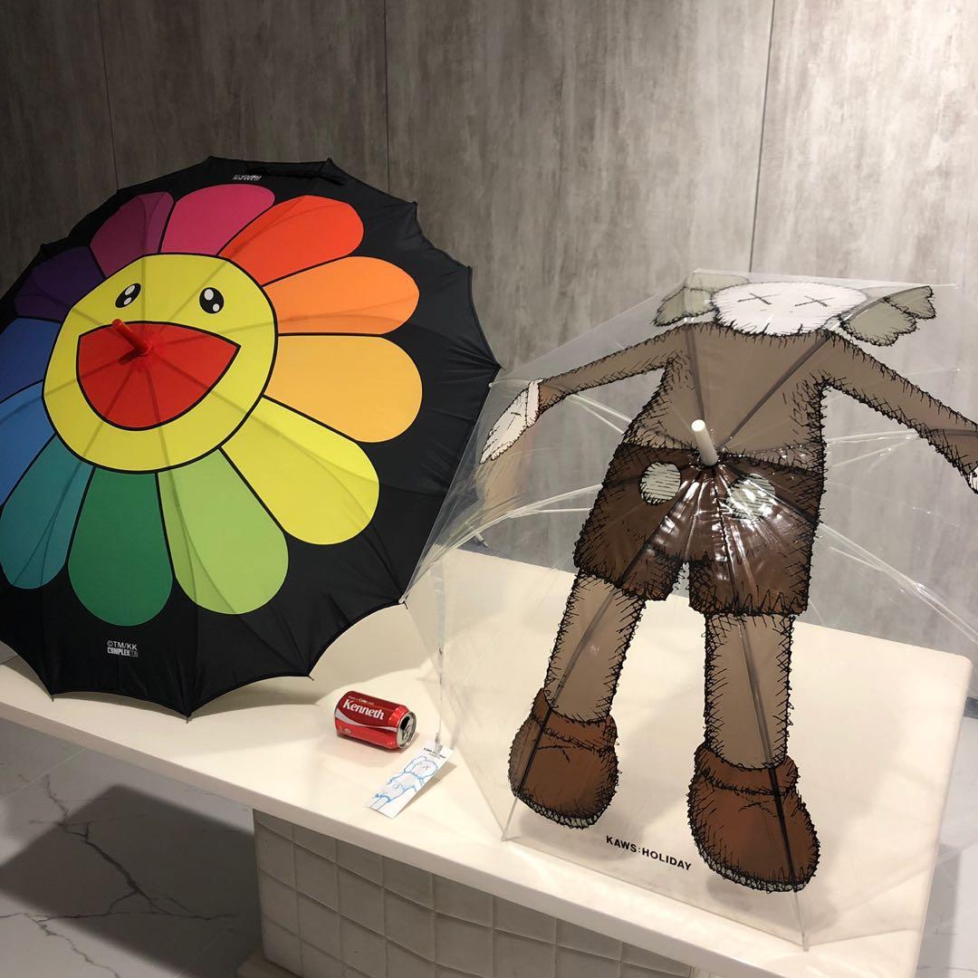 Kaws x Takashi Murakami Umbrella Set, Hobbies & Toys, Stationery ...