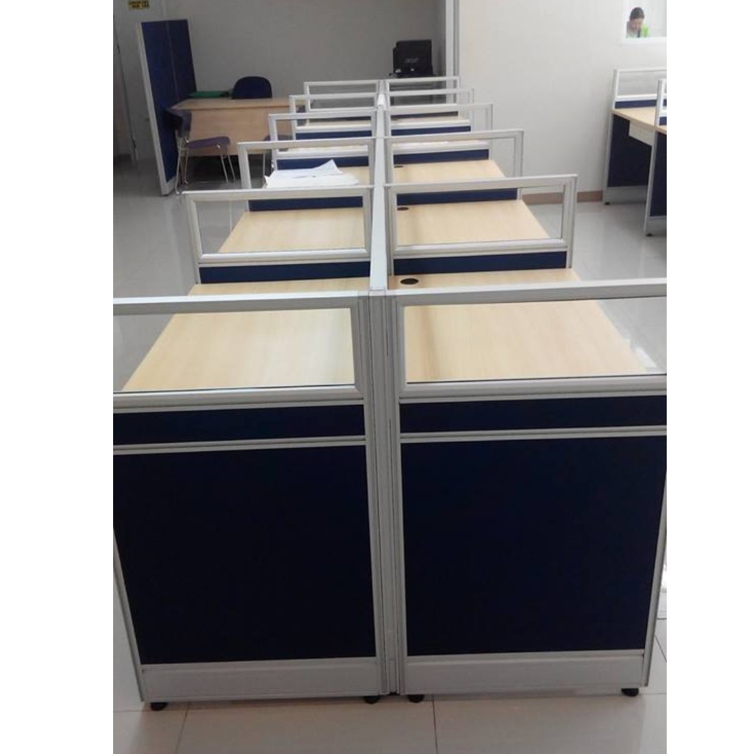 Low Office Partitions- Workstation, Furniture & Home Living, Office ...