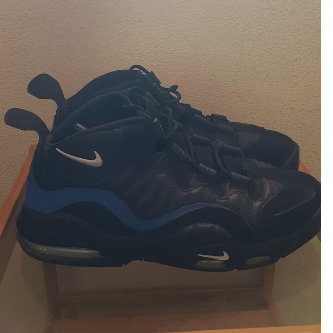 Nike Air Max Sensation OG Black Royal (Chris Webber), Men's Fashion ...