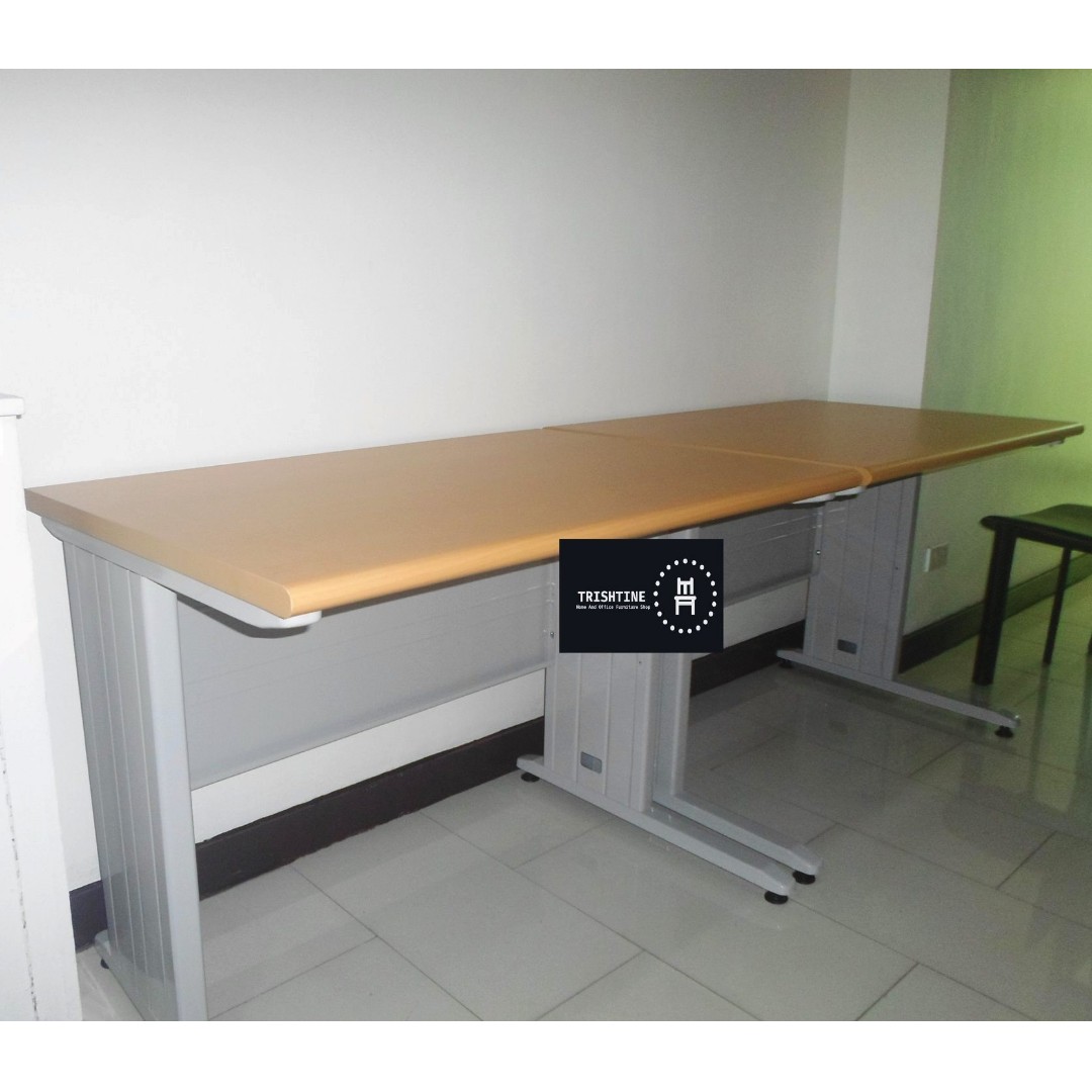 OFFICE TABLE WITH MODESTY PANEL OFFICE FURNITURE, Furniture & Home ...