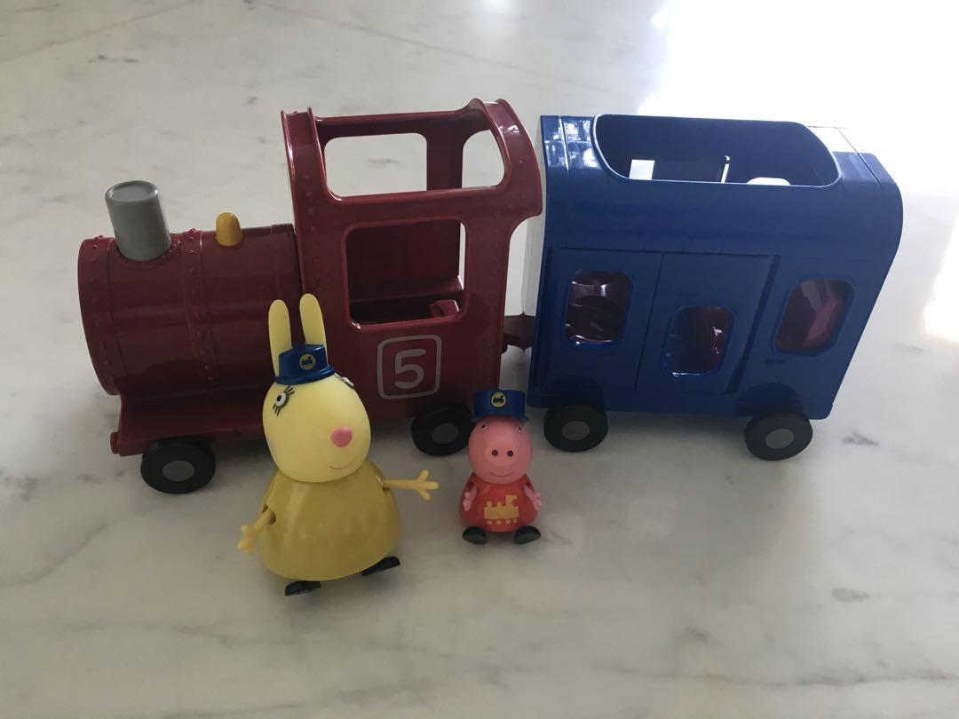 Peppa Pig Train set, Hobbies & Toys, Toys & Games on Carousell