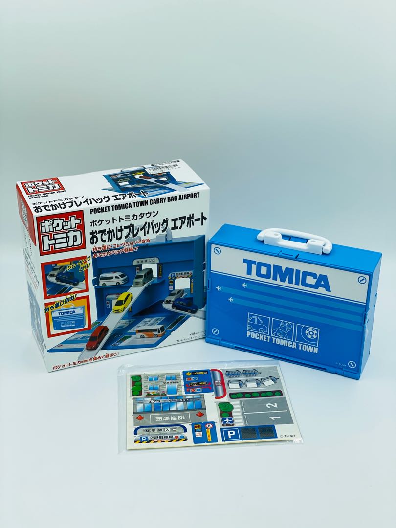 Pocket Tomica Town Carry Box (Airport Version), Hobbies & Toys, Toys ...