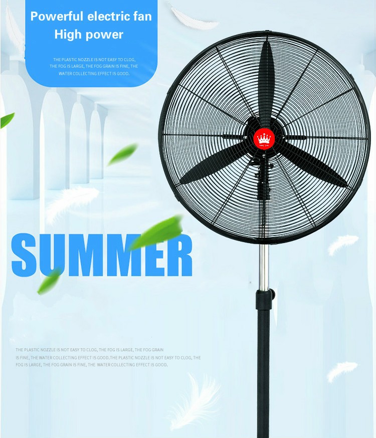 Powerful 750 Horn Fan Industrial Electric Fan High Power Stand Fan ...