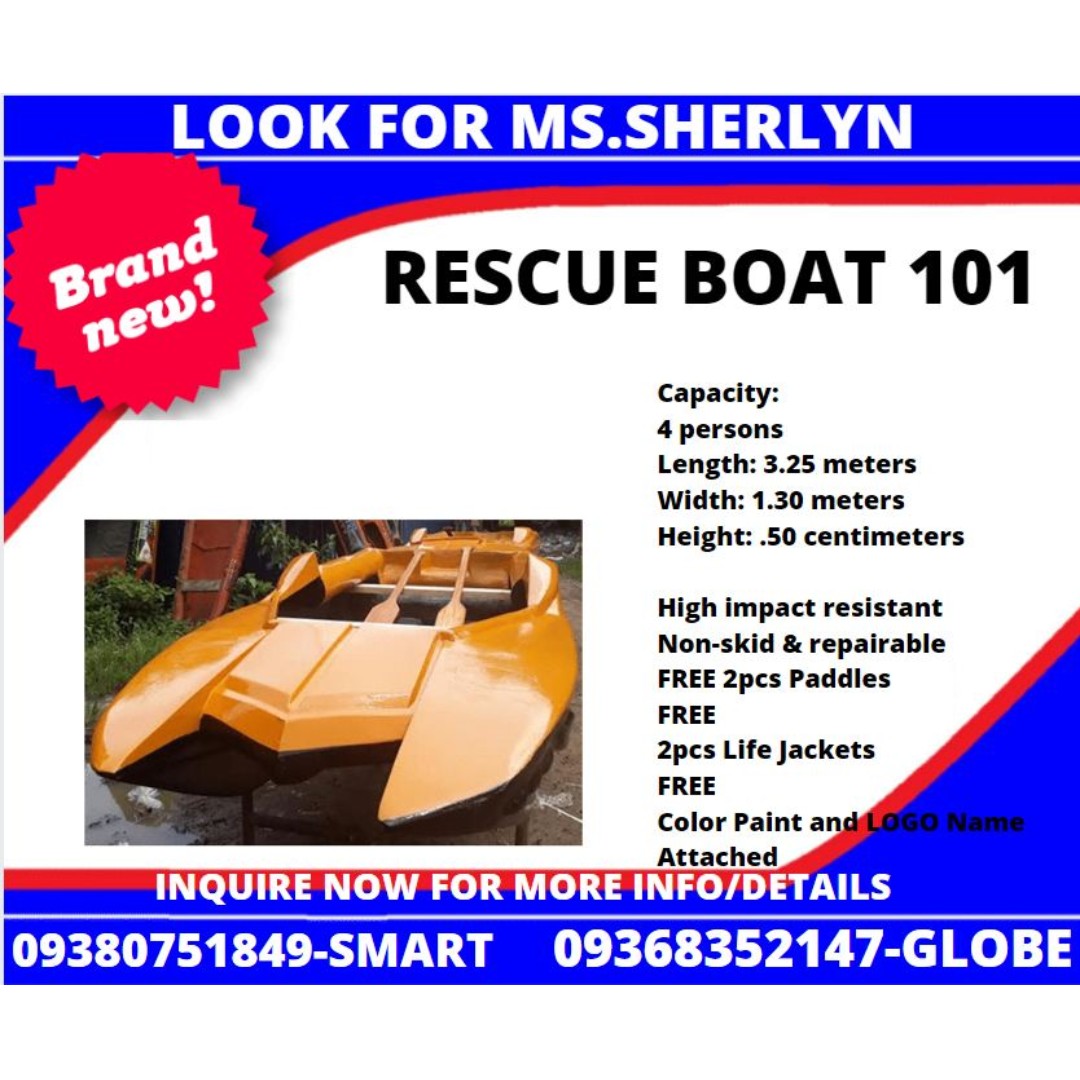 RESCUE BOAT 101, Everything Else, Others on Carousell