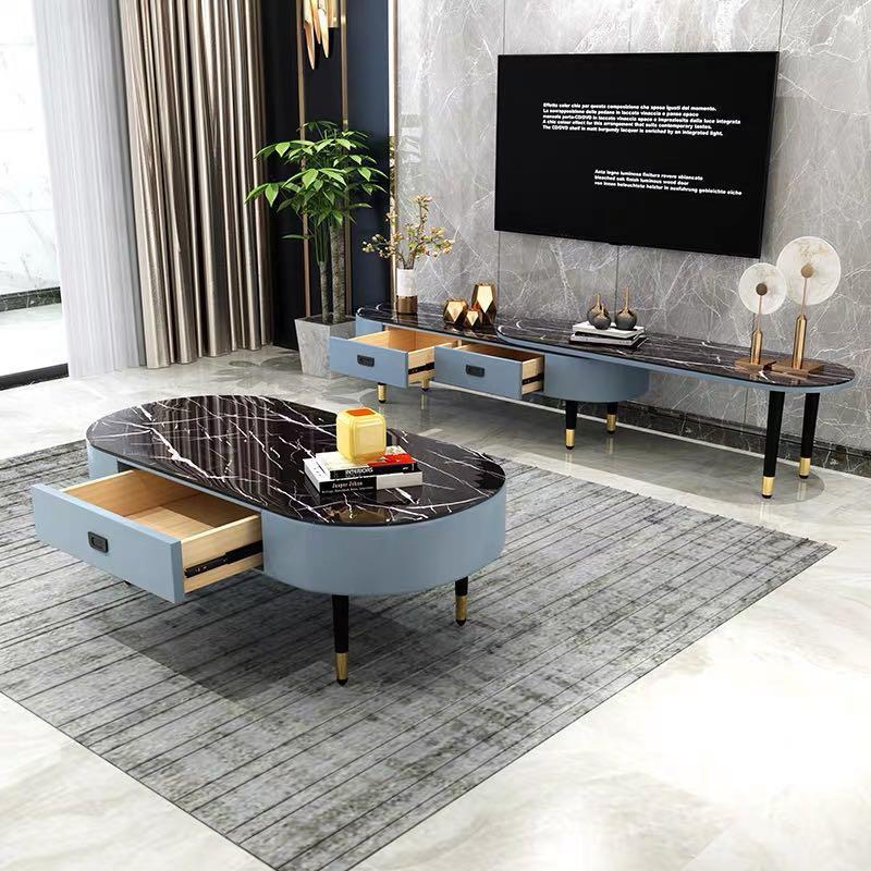 SHAE Marble Tv Console/Coffee Table / TVC07, Furniture & Home Living ...