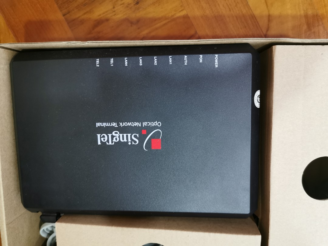 Singtel optical network terminal, Computers & Tech, Parts & Accessories ...