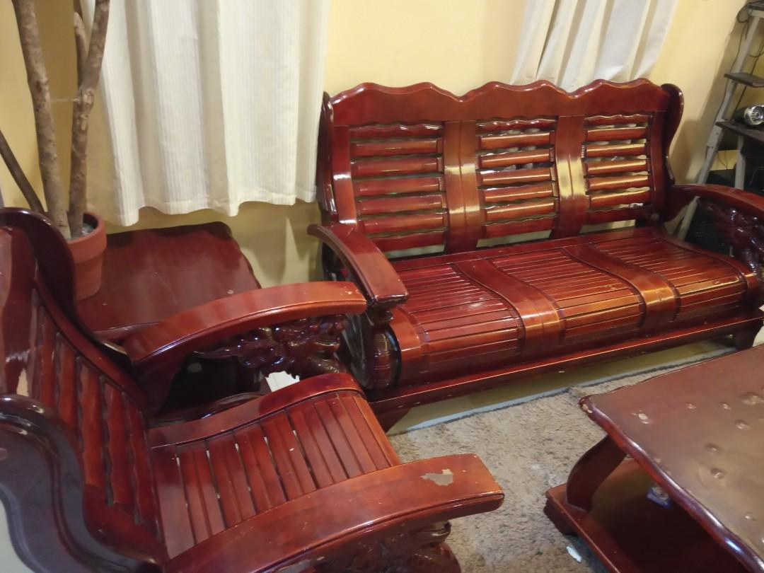 Dragon Sala Set Malaysian Wood, Furniture & Home Living, Furniture ...