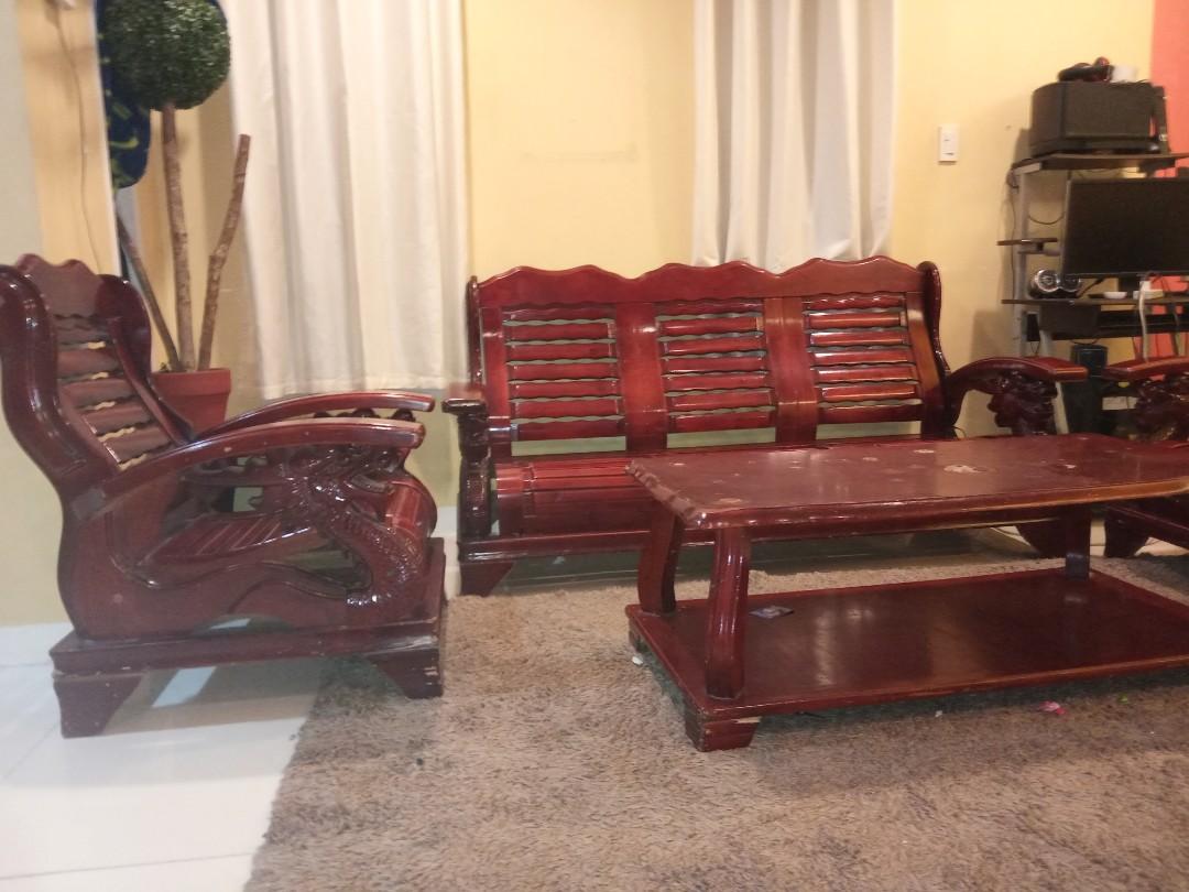 Dragon Sala Set Malaysian Wood, Furniture & Home Living, Furniture ...