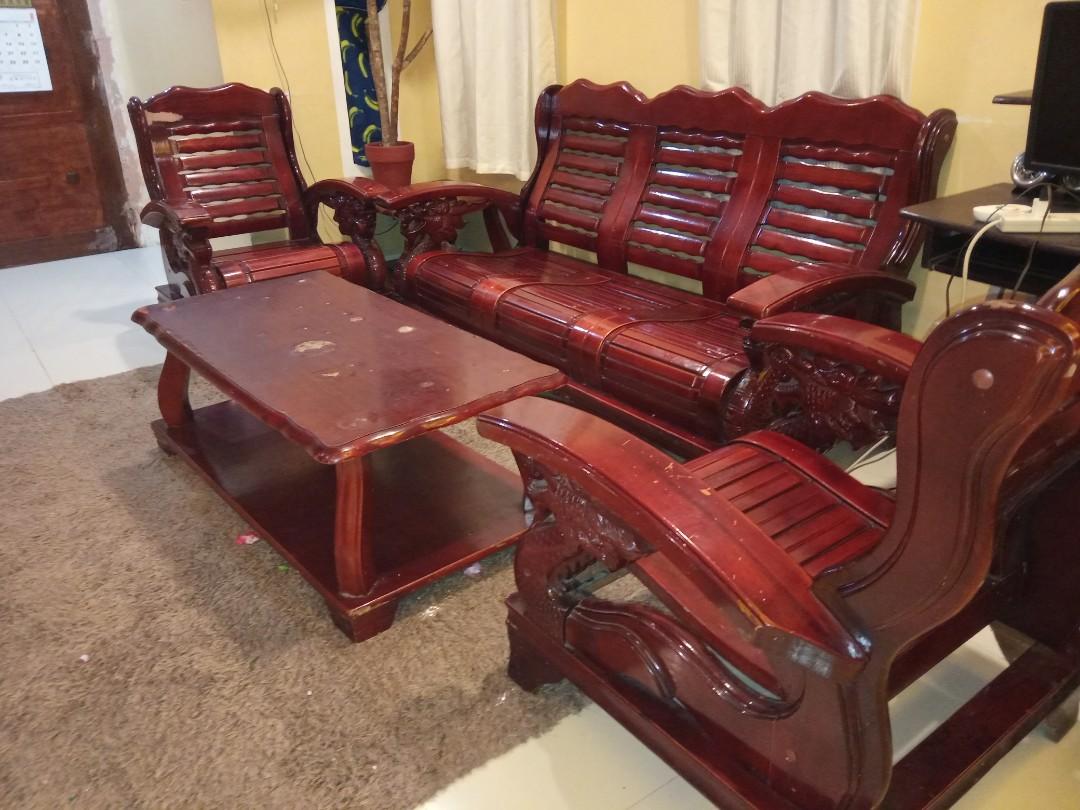 Dragon Sala Set Malaysian Wood, Furniture & Home Living, Furniture ...