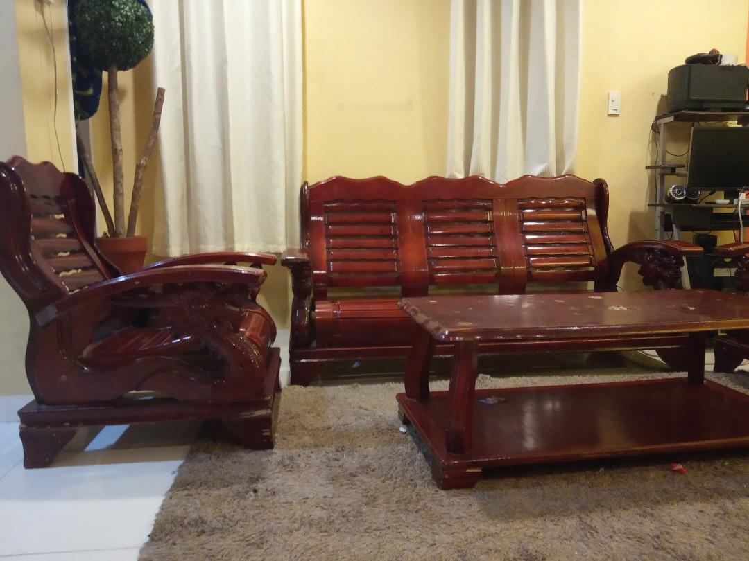 Dragon Sala Set Malaysian Wood, Furniture & Home Living, Furniture ...
