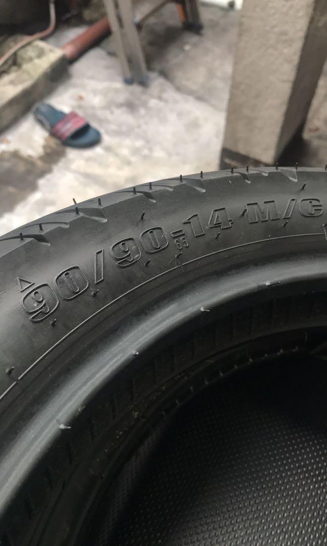 Stock tires honda click 125i game changer, Motorbikes, Motorbike Parts ...