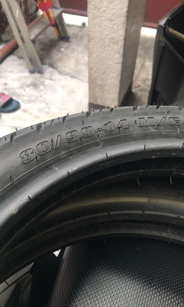 Stock tires honda click 125i game changer, Motorbikes, Motorbike Parts ...
