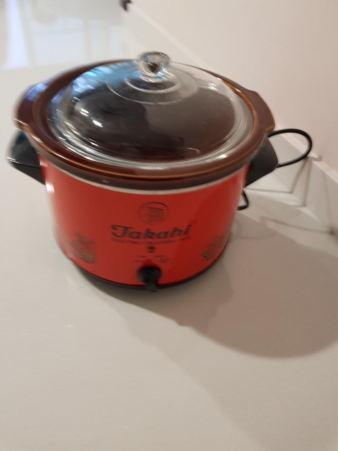 Takahi slow cooker. Large size, TV & Home Appliances, Kitchen ...