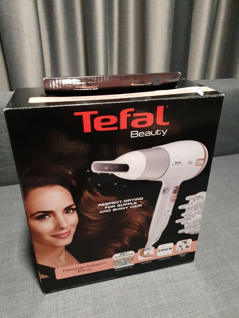 Tefal Respectissim Pro Hair Dryer 2400W, Beauty & Personal Care, Hair ...