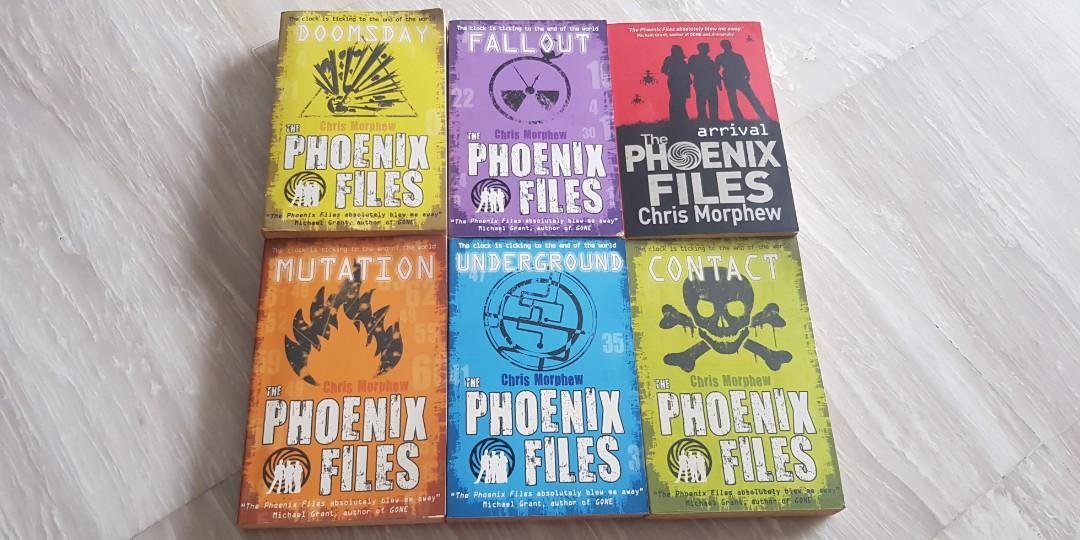 The Phoenix Files series by Chris Morphew #MRT Paya Lebar, Hobbies ...