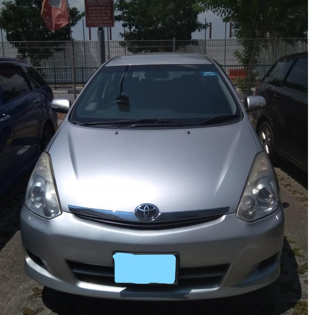 Cheap Toyota Wish Weekly Contract /Go Jek, Cars, Car Rental on Carousell